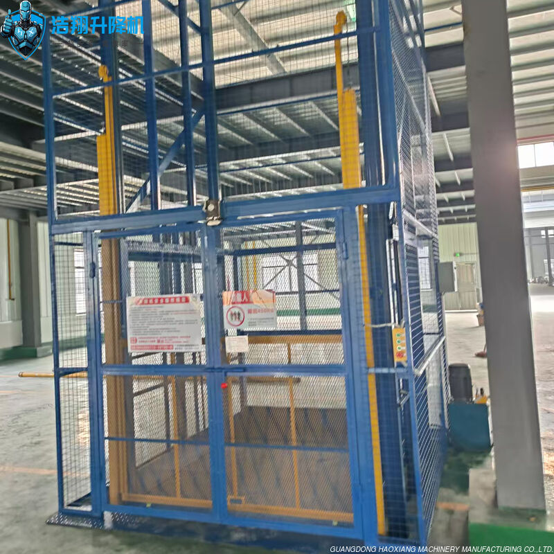 DSL3-8 CE/ISO Cargo Lift Wall Mounted Freight Elevator Hydraulic Cargo ...