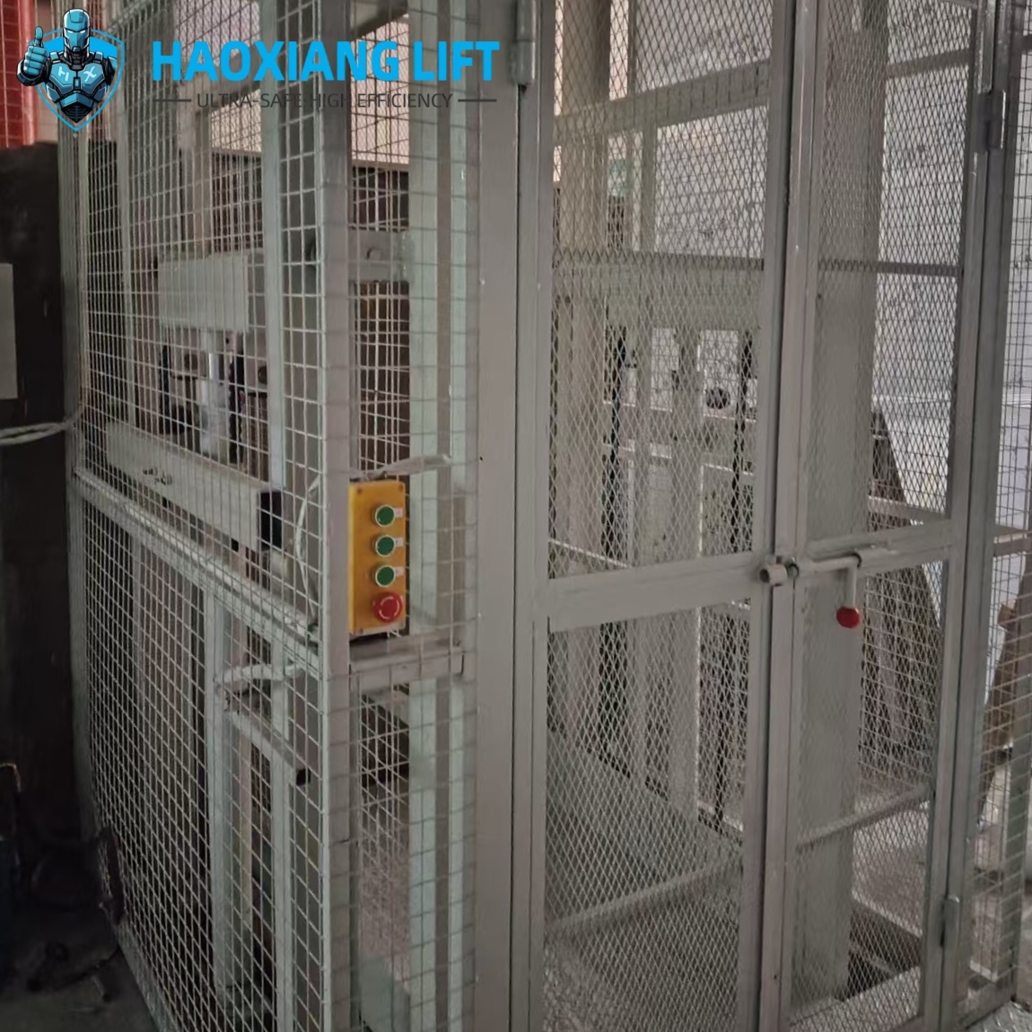 2-10T Hydraulic Freight Lift – Heavy-Duty Vertical Cargo Elevator